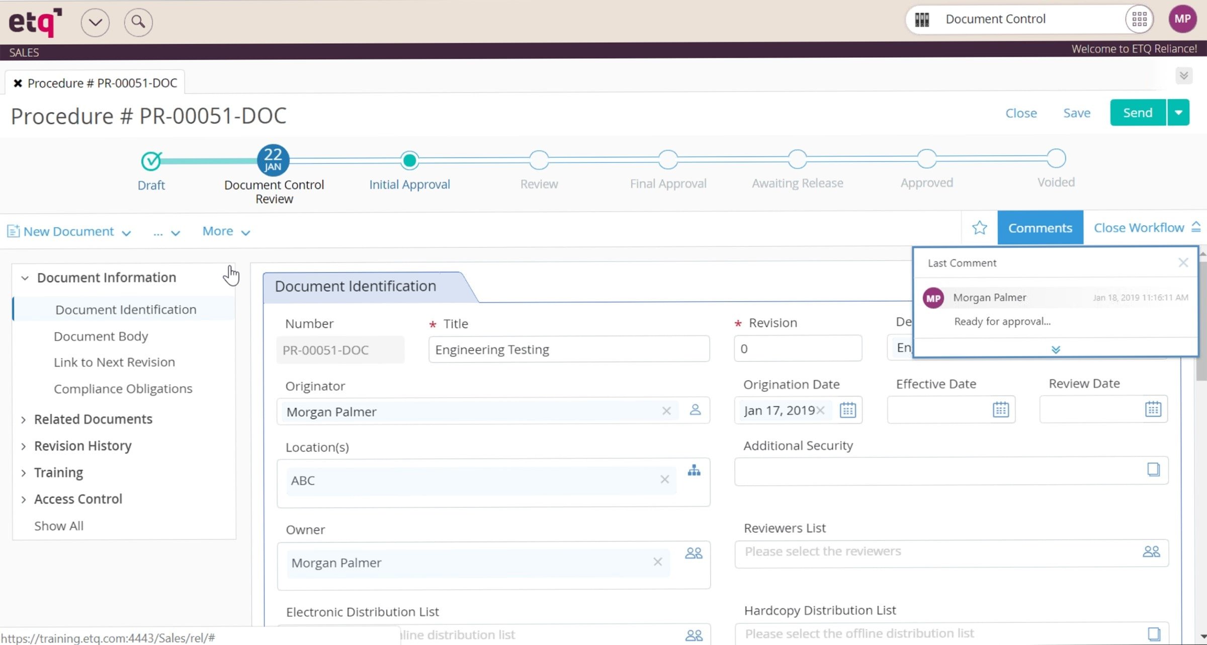 ETQ Reliance 2019 – Cloud-First, Analytics, and Responsive Design